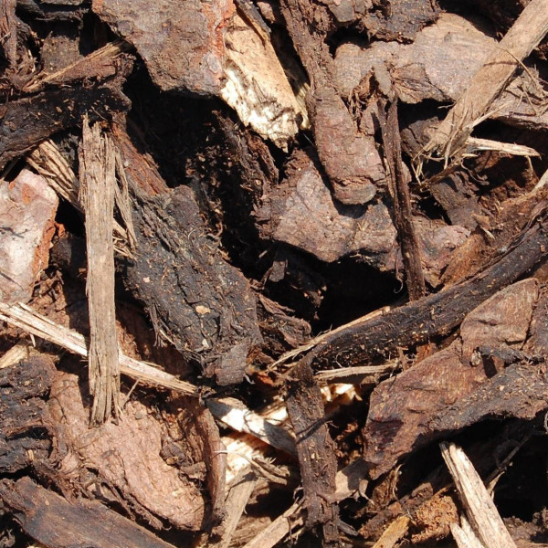 MELCOURT SPRUCE ORNAMENTEL BARK MULCH BULK BAG