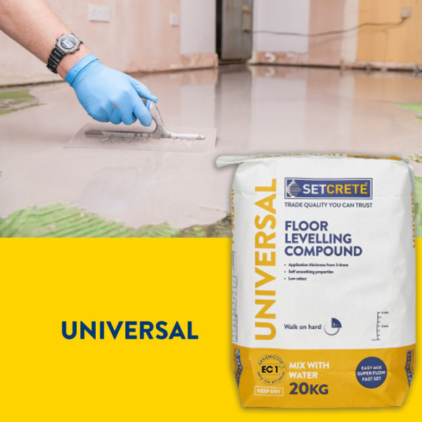 SETCRETE UNIVERSAL FLOOR LEVELING (20KG)