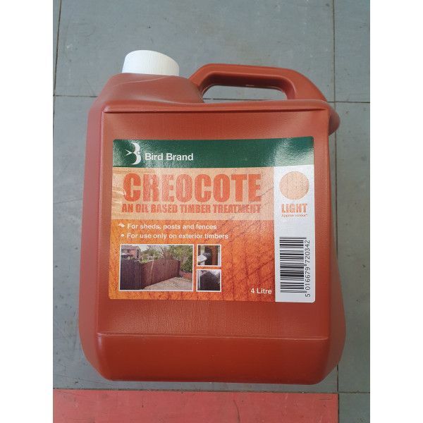 CREOCOTE TIMBER TREATMENT LIGHT 4LT